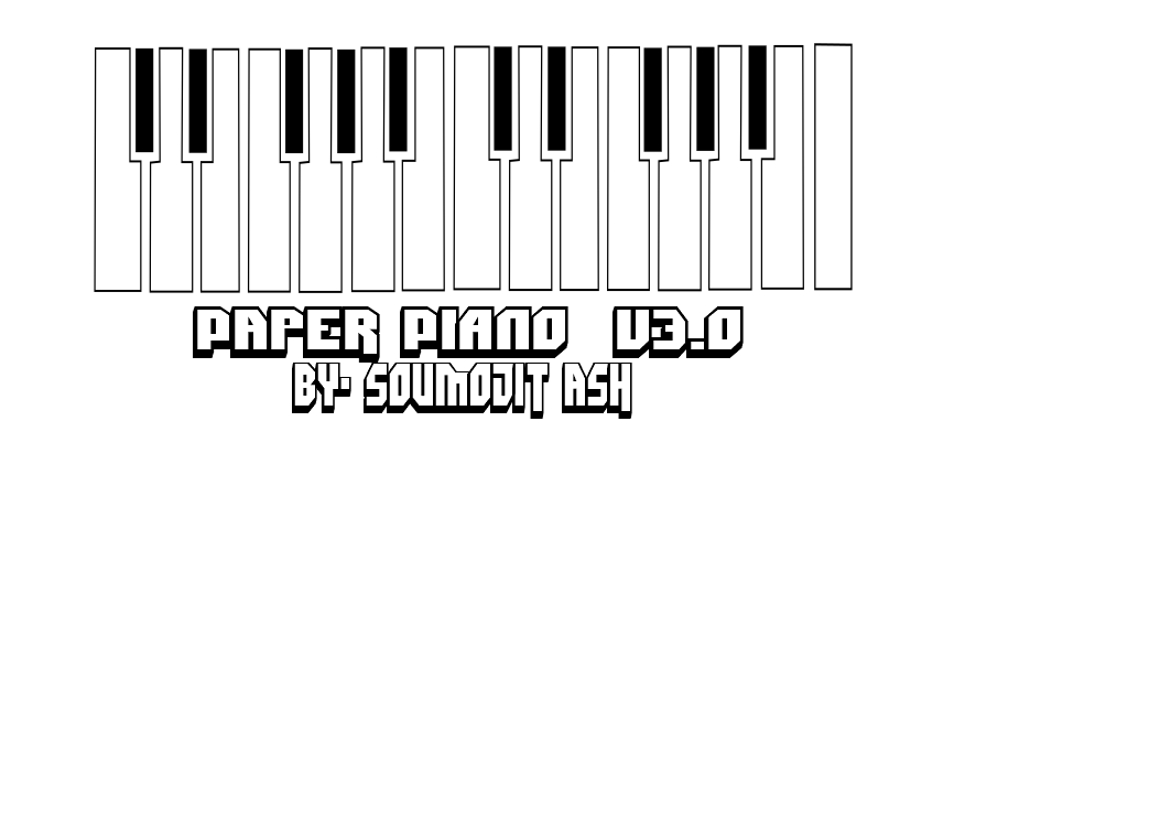 Ultimate Arduino Paper Piano : 5 Steps - Instructables