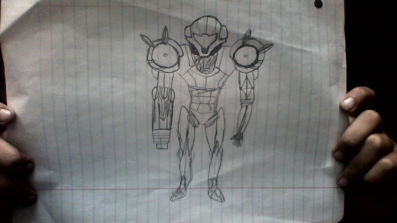 How to Draw Samus Aran : 6 Steps - Instructables