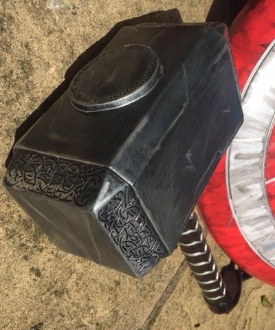3D Printed Mjolnir - Thors Hammer Prop : 5 Steps (with Pictures ...