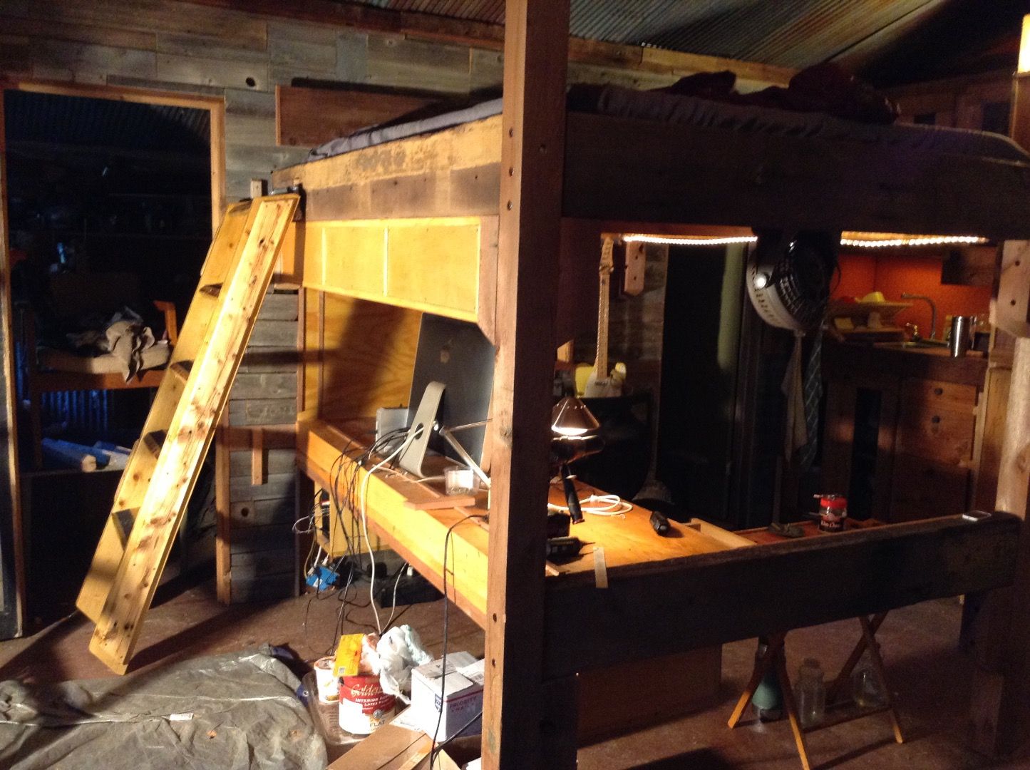 Hinged Loft Bed Staircase - Instructables