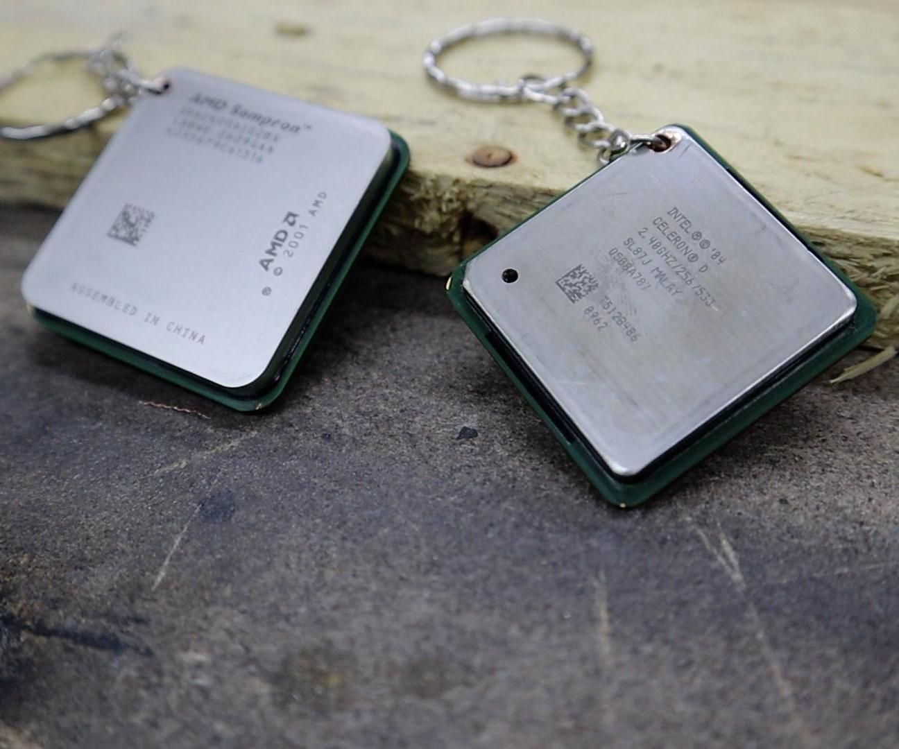 How to Reuse Old CPUs and Make Beautiful Keyrings : 5 Steps - Instructables