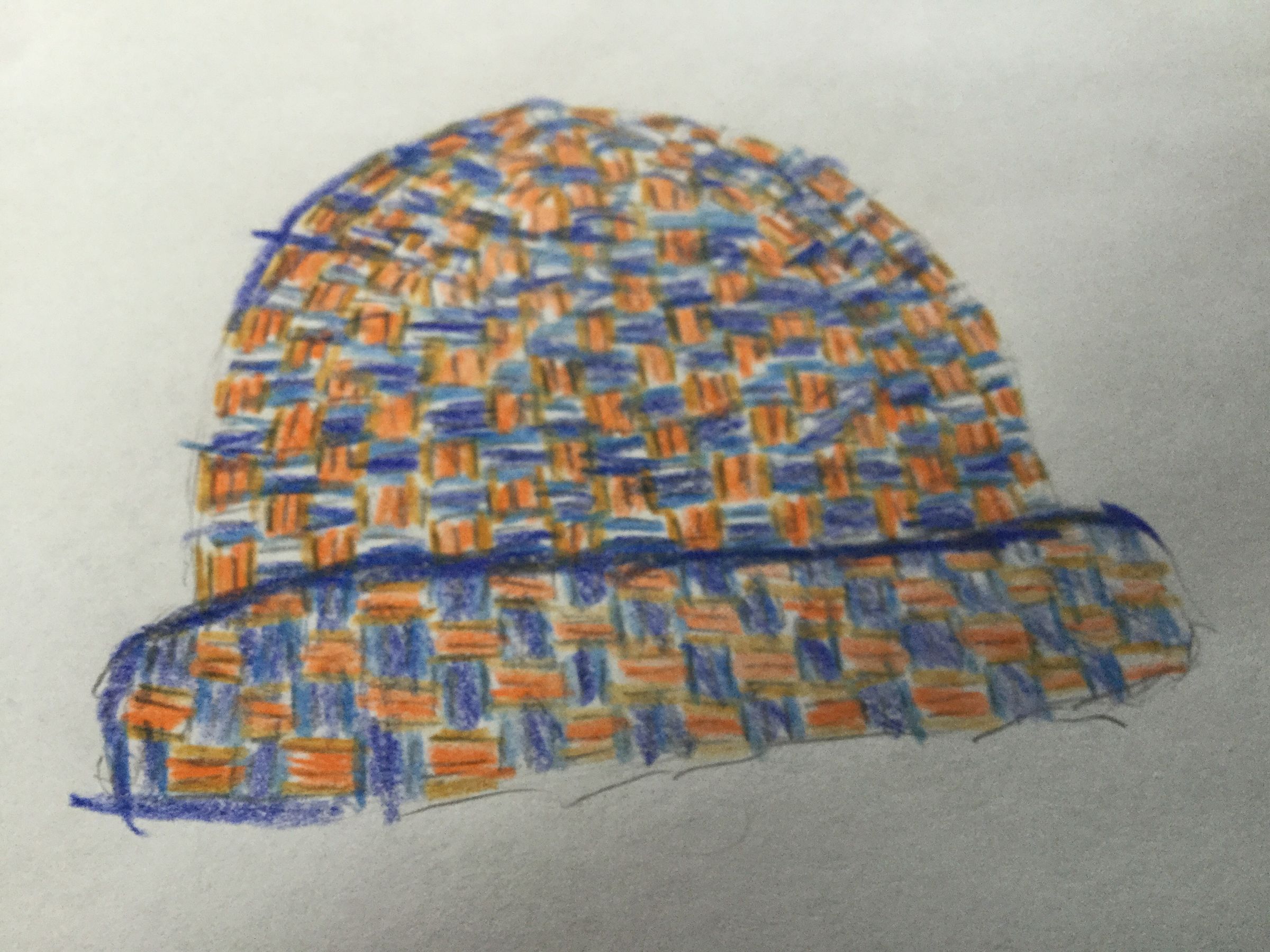 How to Draw a Woven Hat : 11 Steps - Instructables
