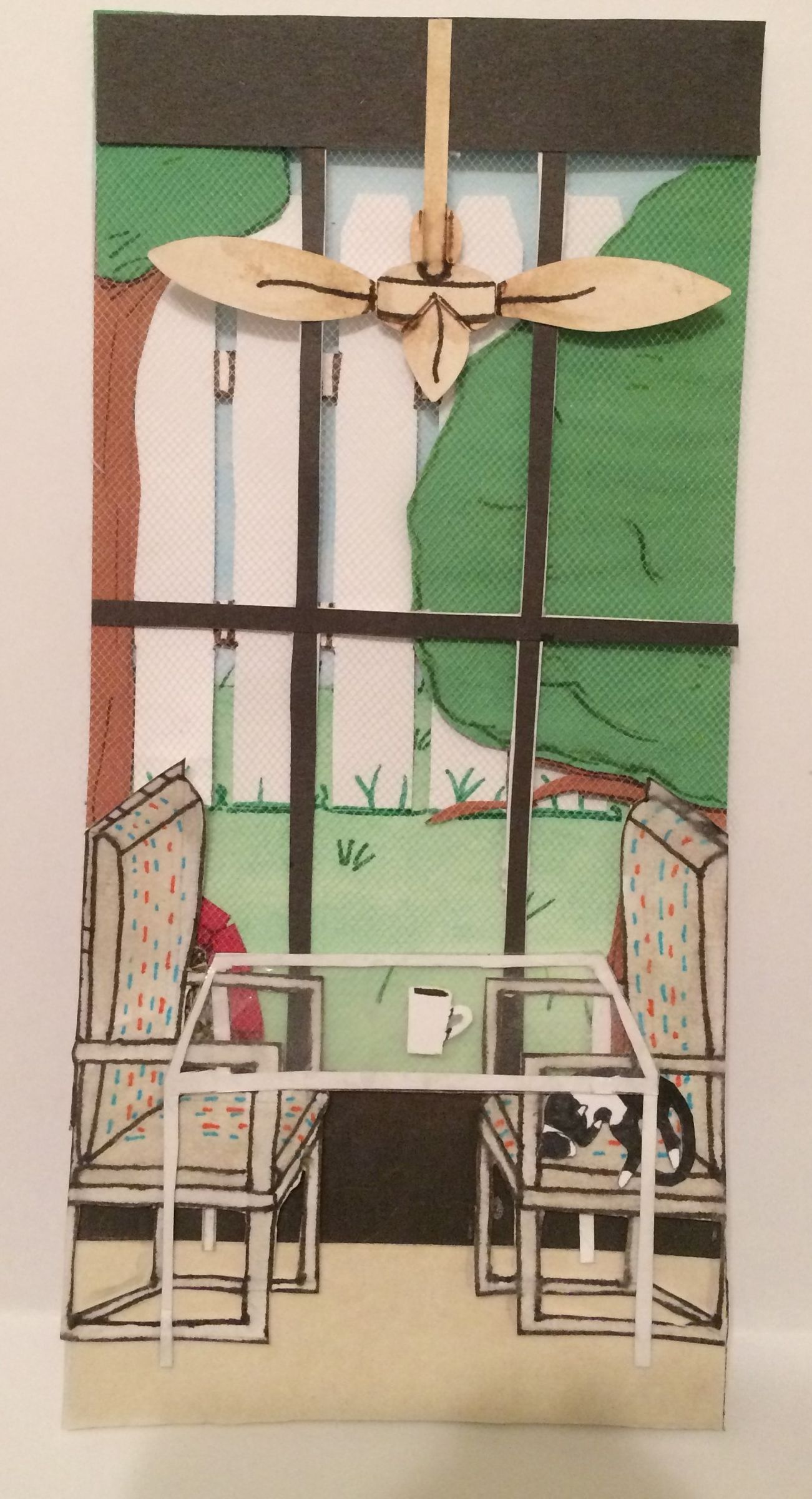 Screened in Back Porch 3D Postcard : 8 Steps - Instructables