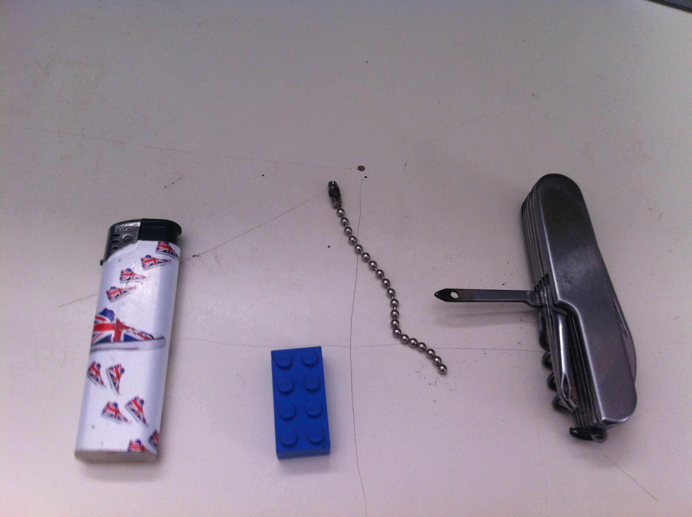 Easy Lego Block Key Chain : 4 Steps - Instructables