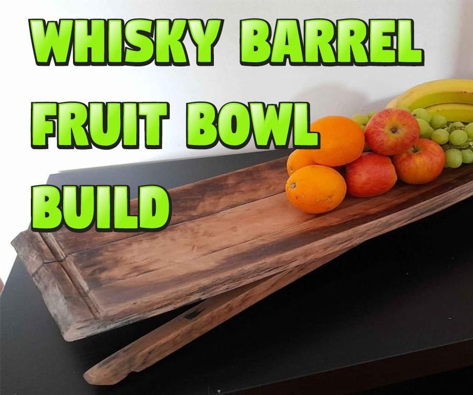 Whisky Stave Platter/Fruit Bowl : 10 Steps (with Pictures) - Instructables