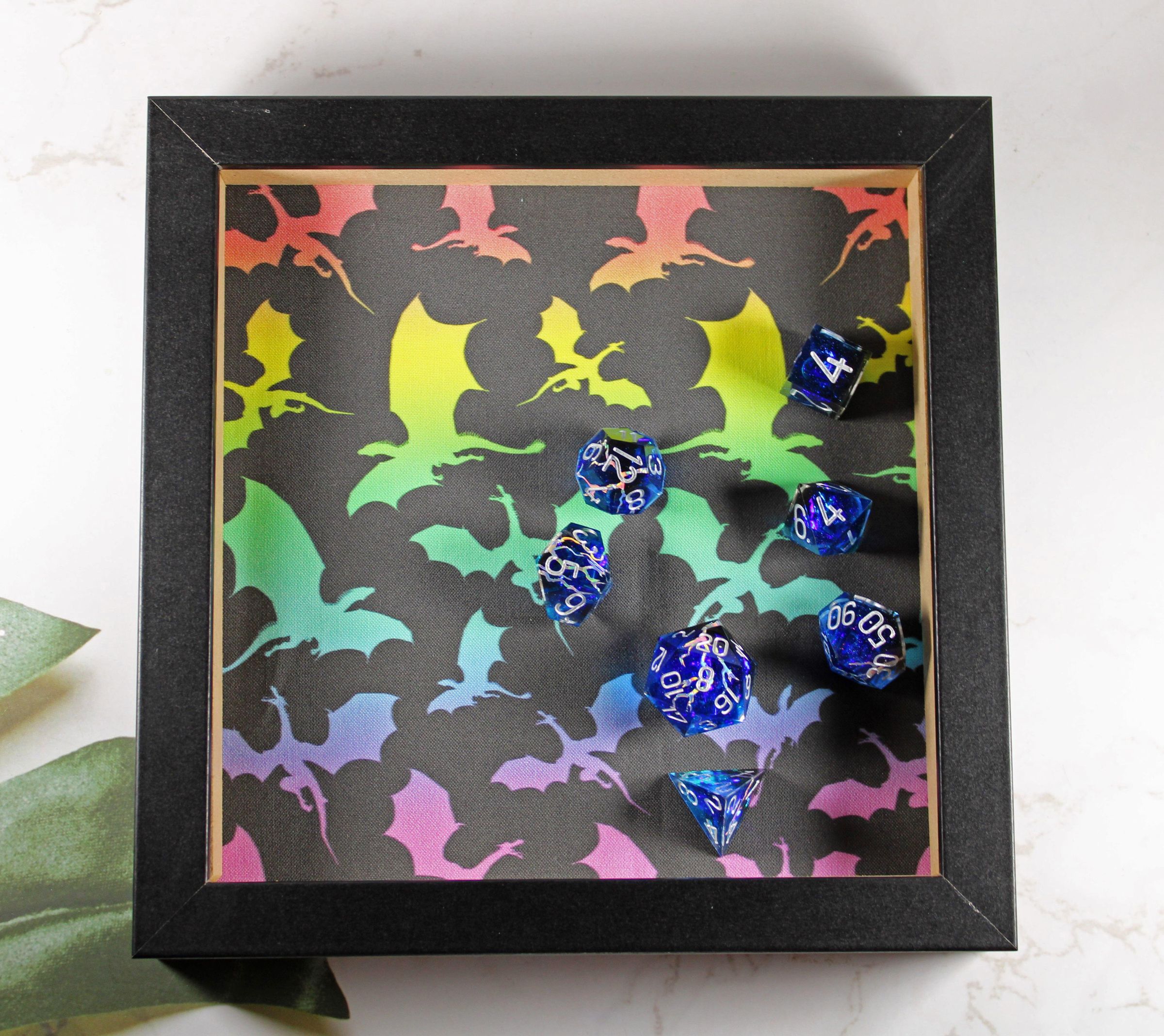 Easy Interchangable Fabric Dice Tray : 4 Steps (with Pictures ...