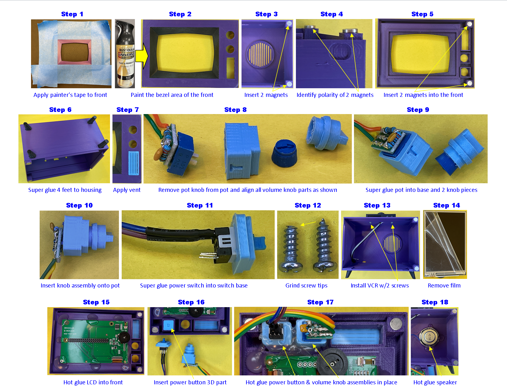 The Simpsons TV - 3.5" Screen Version : 22 Steps (with Pictures ...