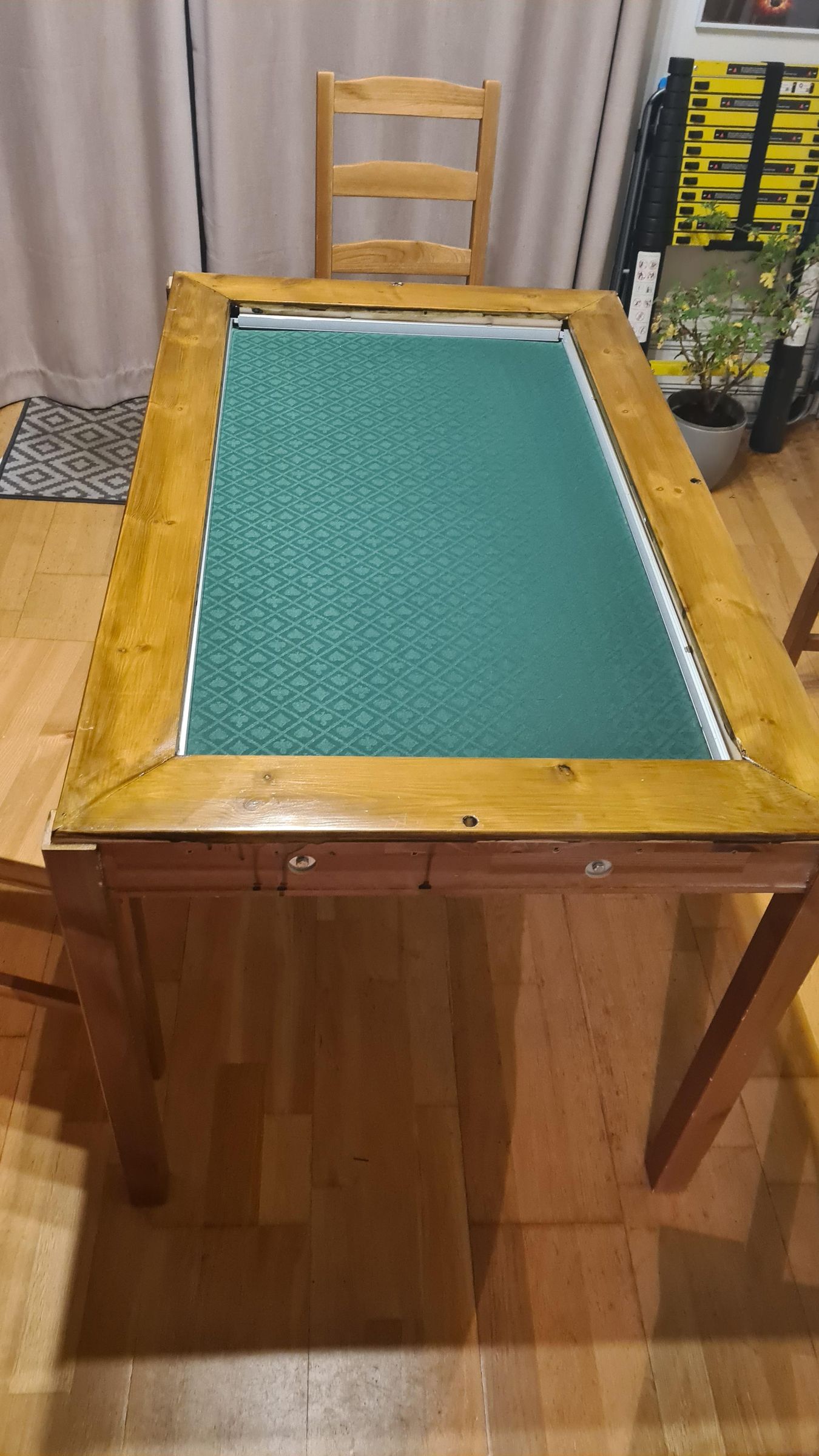 Turn an IKEA Jokkmokk Dining Table Into a Hidden Poker or Gaming Table ...