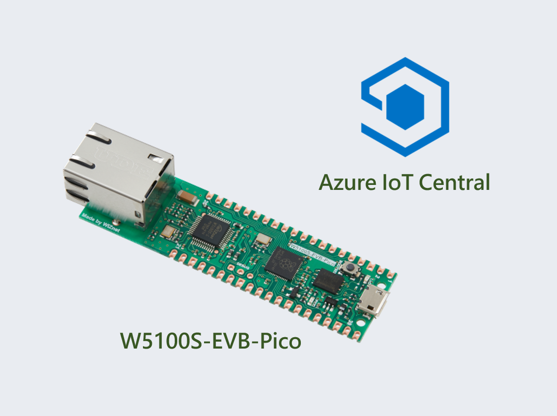 How to Connect to Azure IoT Central Using W5100S-EVB-Pico : 6 Steps - Instructables