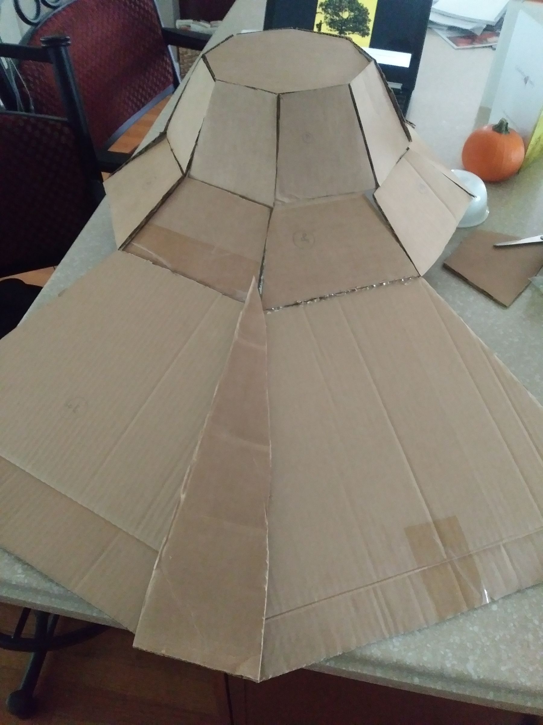Cardboard UFO! : 6 Steps - Instructables