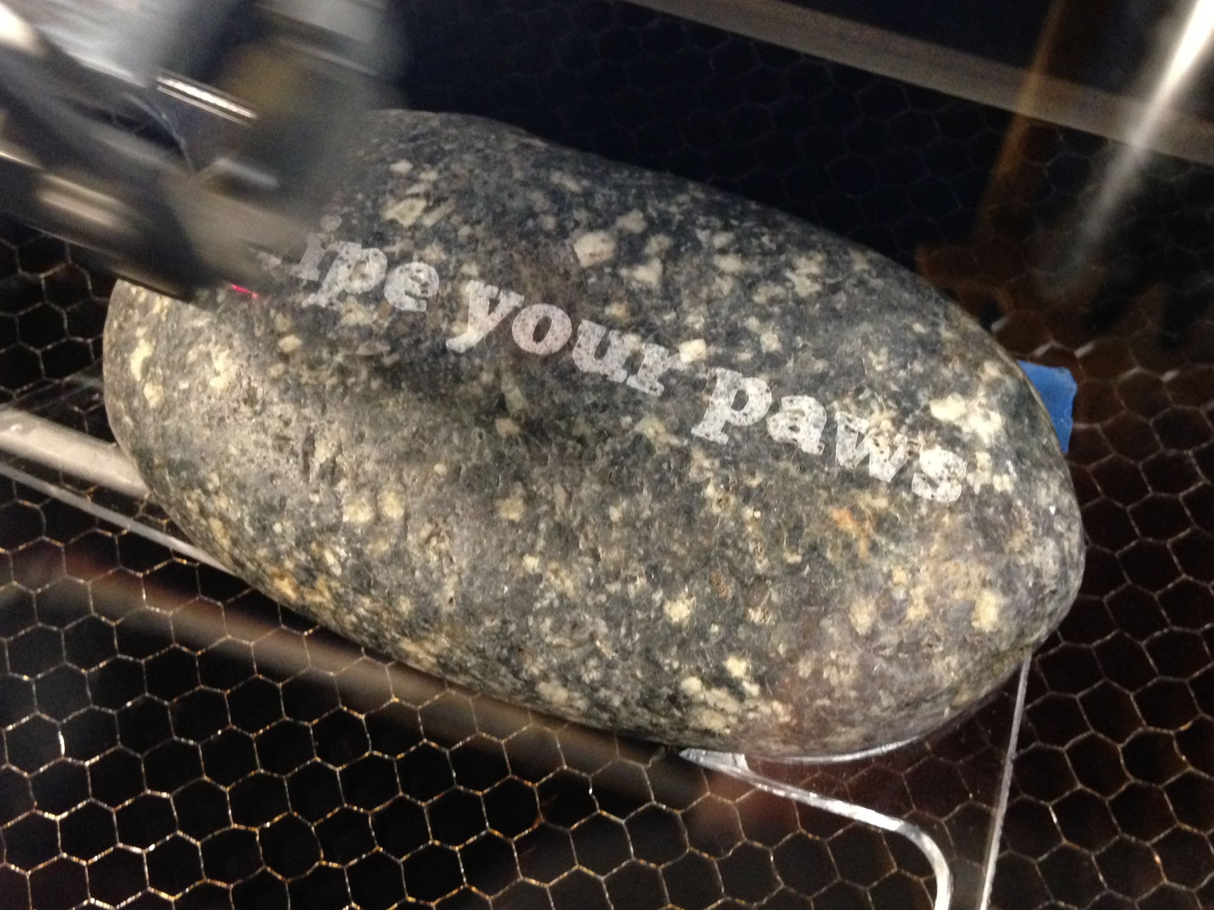 Laser Etched River Rocks & Stones - Inspirational Messages, Mantras ...