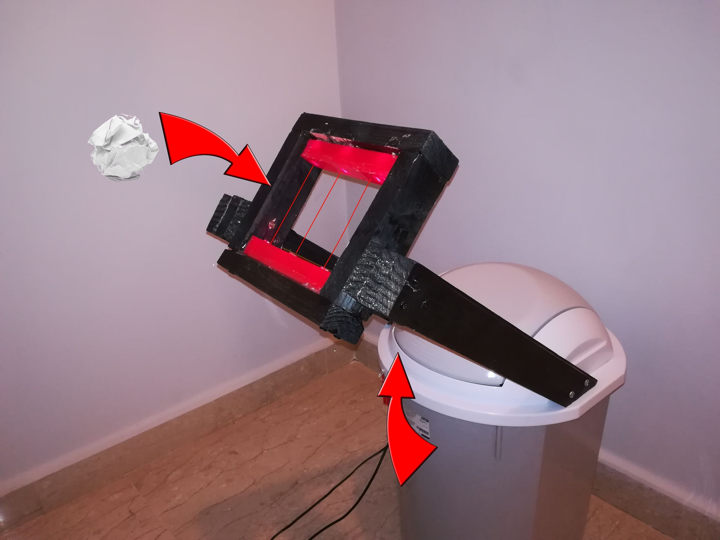 RoboBin || Garbage Catching Bin : 6 Steps (with Pictures) - Instructables