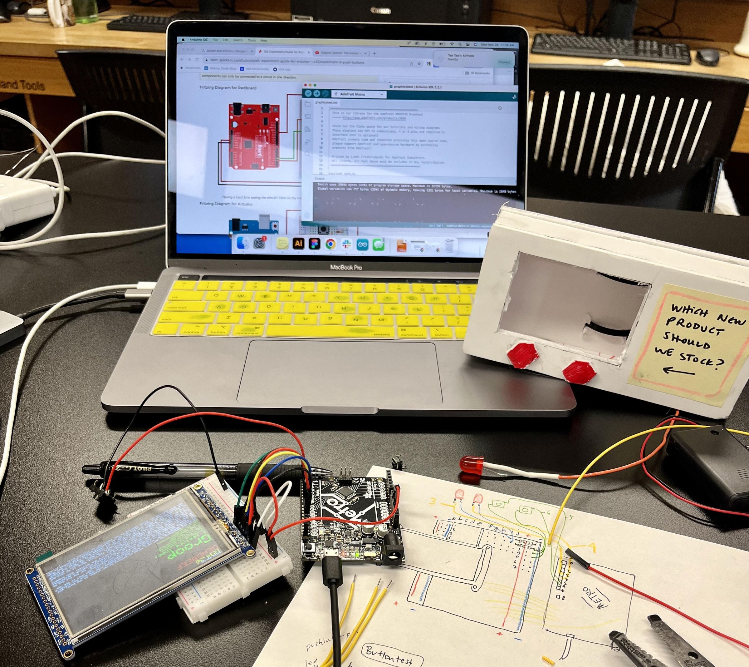 Button-Activated Polling Screen : 6 Steps - Instructables