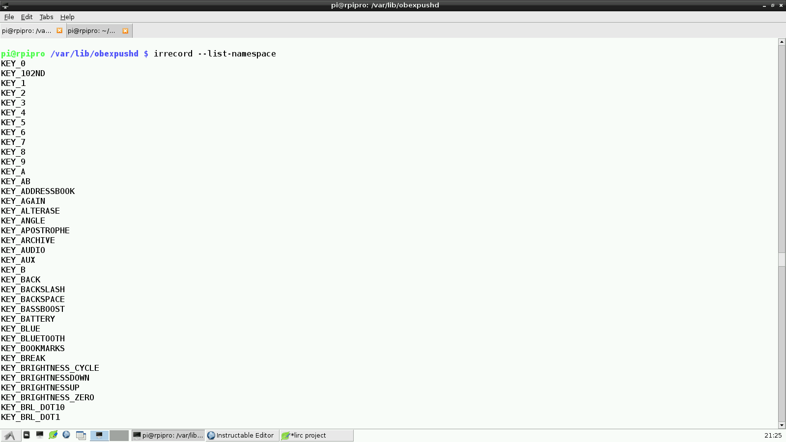 Record Infrared Codes of Any Remote Control Unit for Usage With Linux Infrared Remote Control ...