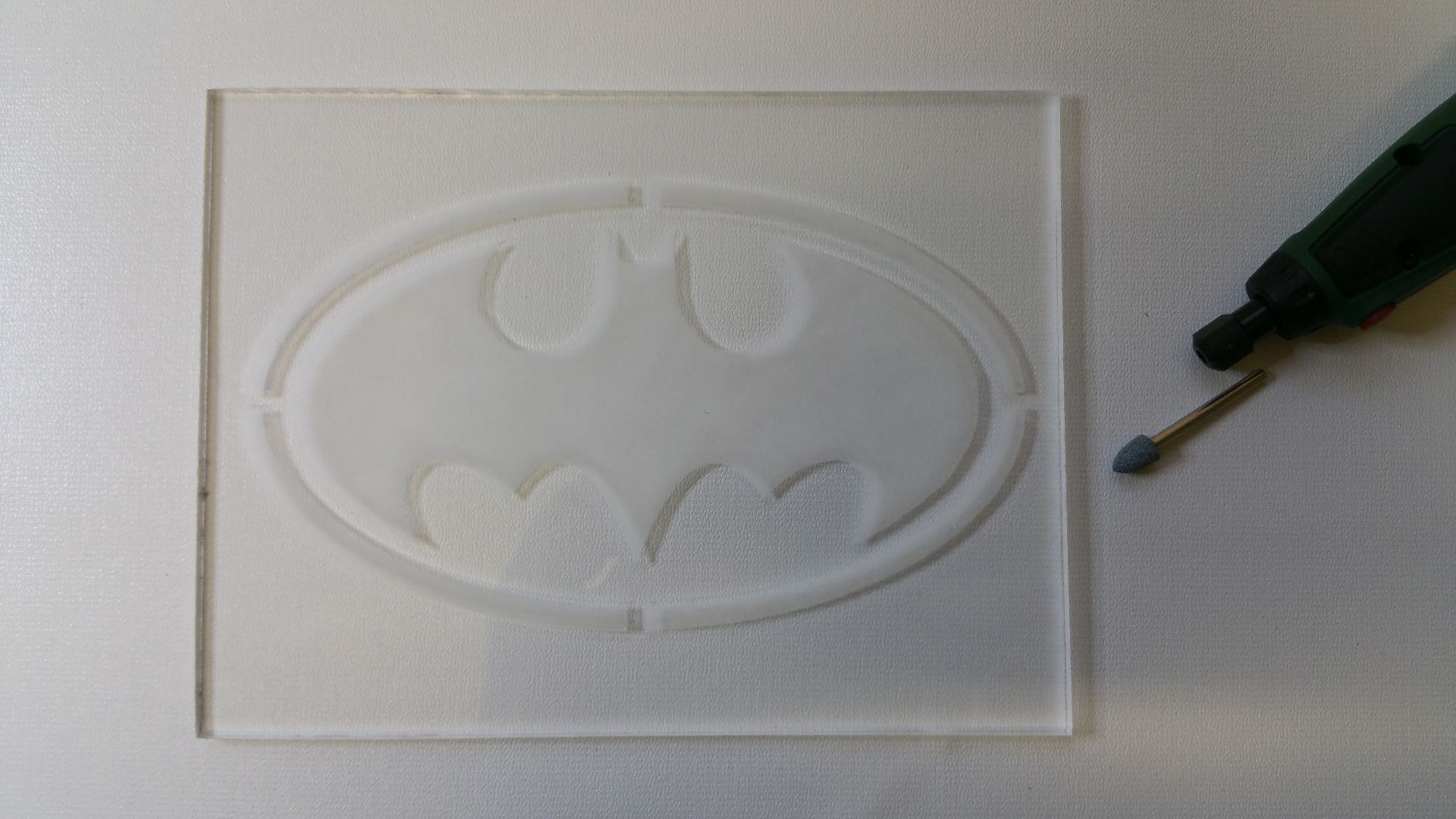 Batman Engraved Logo (with Pictures) - Instructables