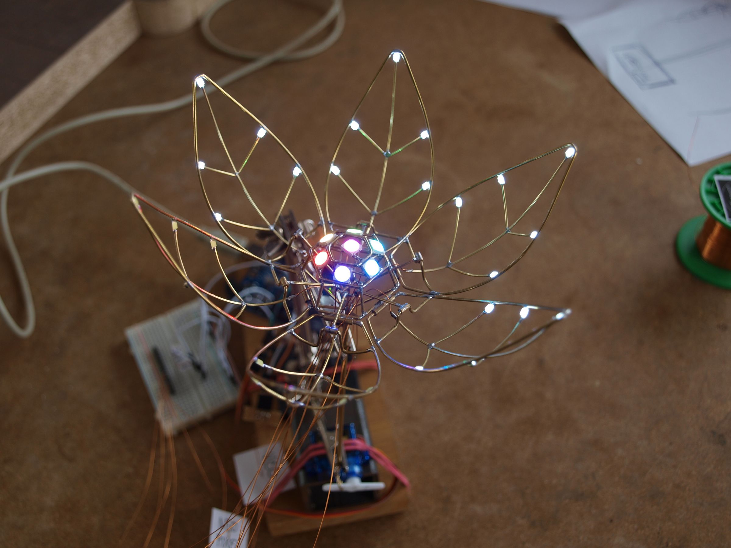 Ever Blooming Mechanical Tulip : 13 Steps (with Pictures) - Instructables