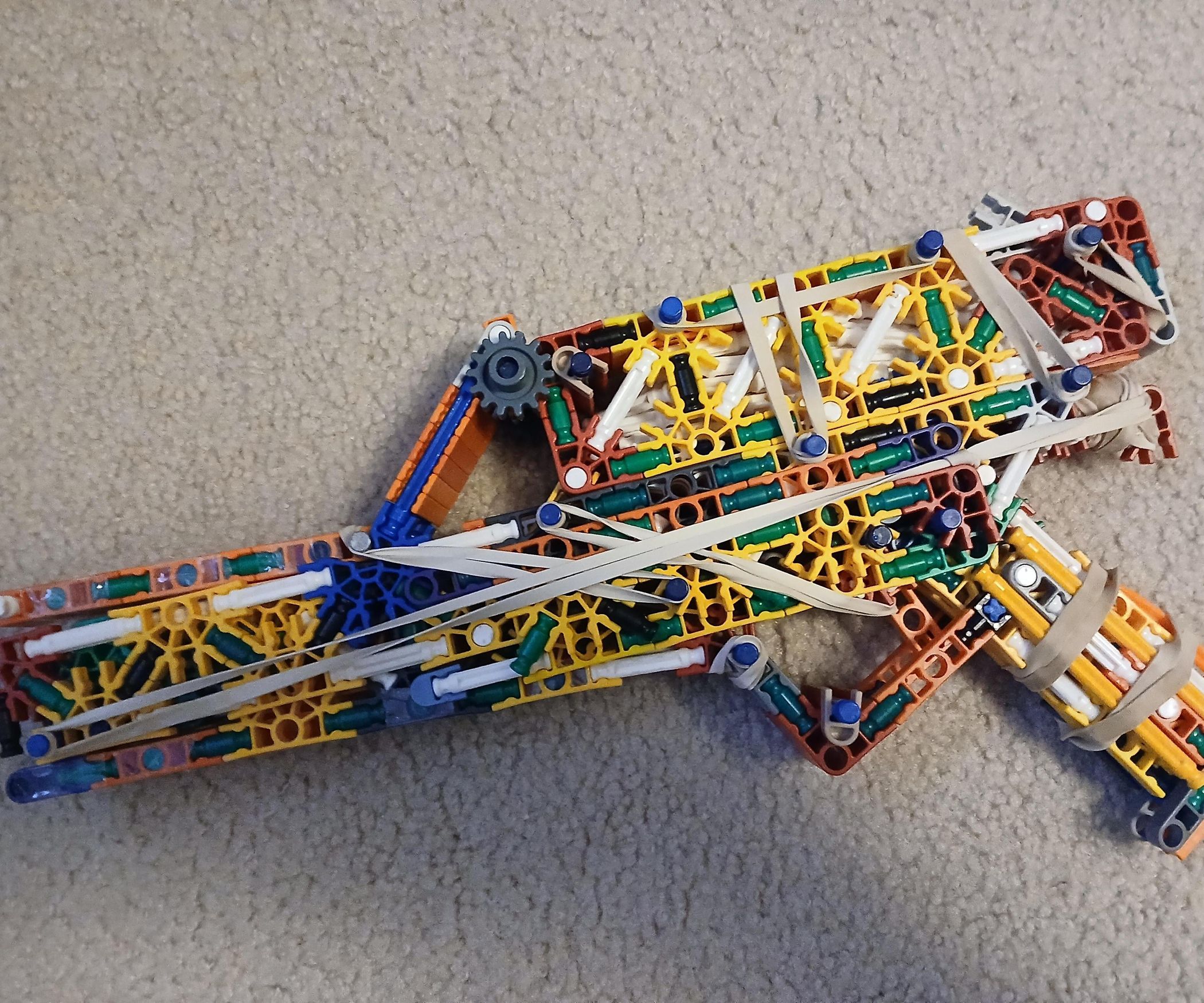 K'NEX Calico M-950 V2 : 12 Steps - Instructables