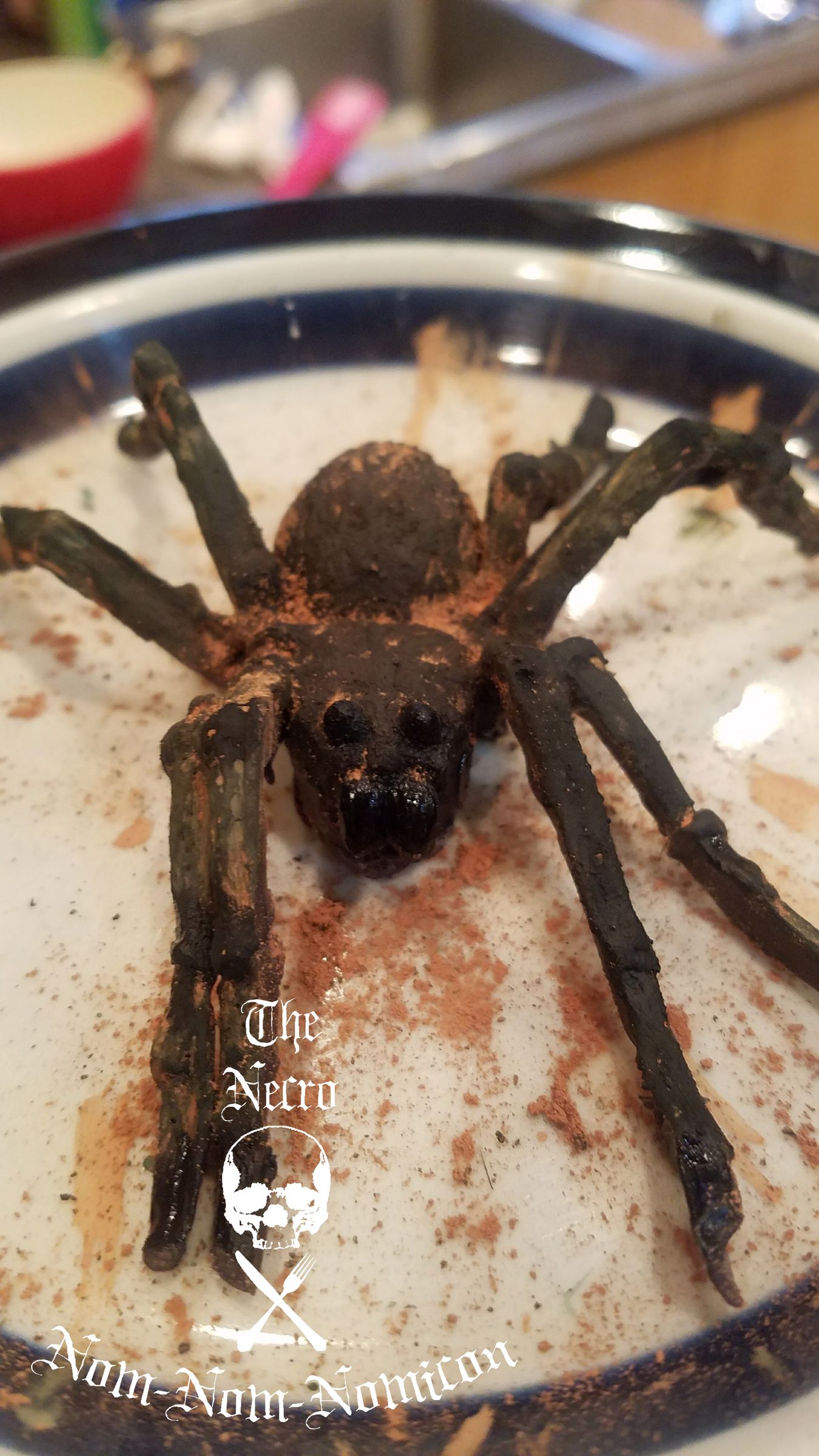 Dark Chocolate Spiders Filled With Marshmallow Eggs : 7 Steps (with ...