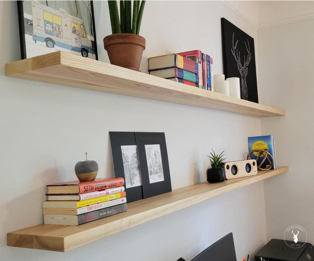 Solid Wood Floating Shelves : 4 Steps - Instructables