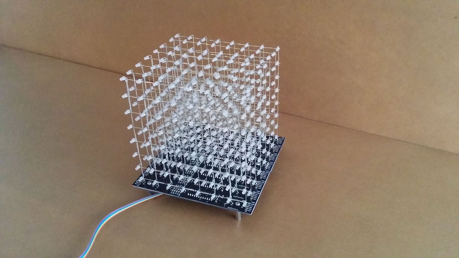 JolliCube - an 8x8x8 LED Cube (SPI) : 8 Steps (with Pictures ...