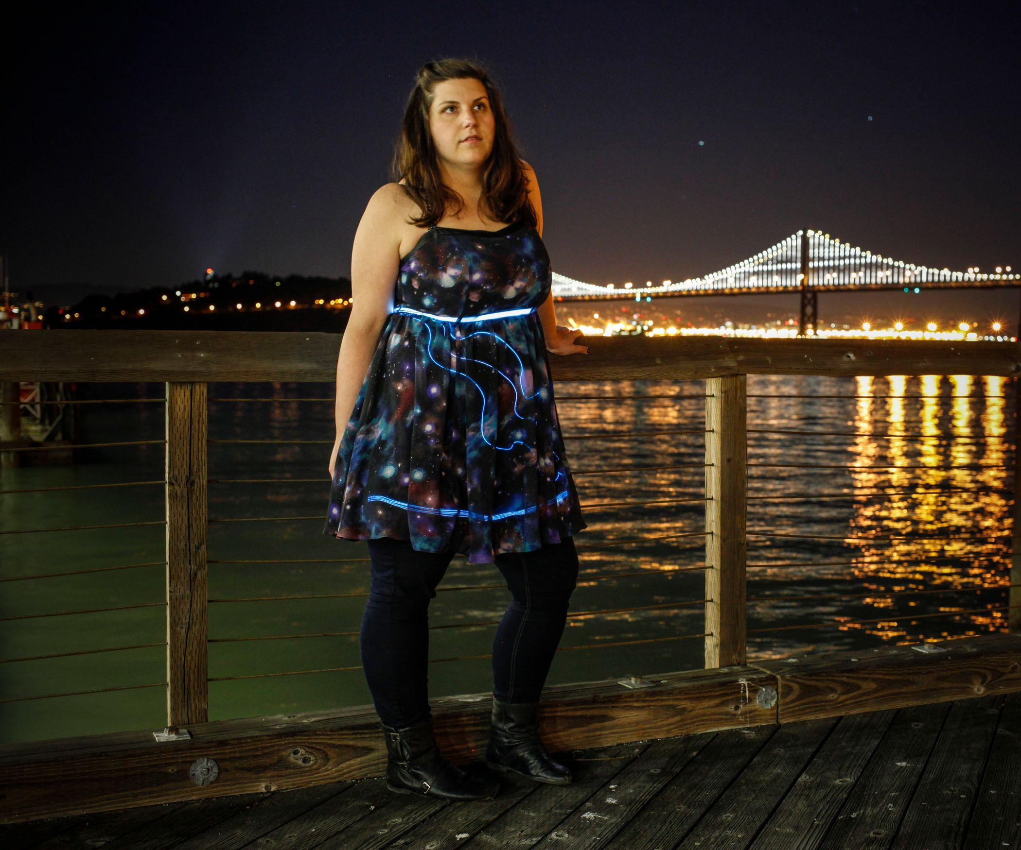 EL Wire Dress : 9 Steps (with Pictures) - Instructables