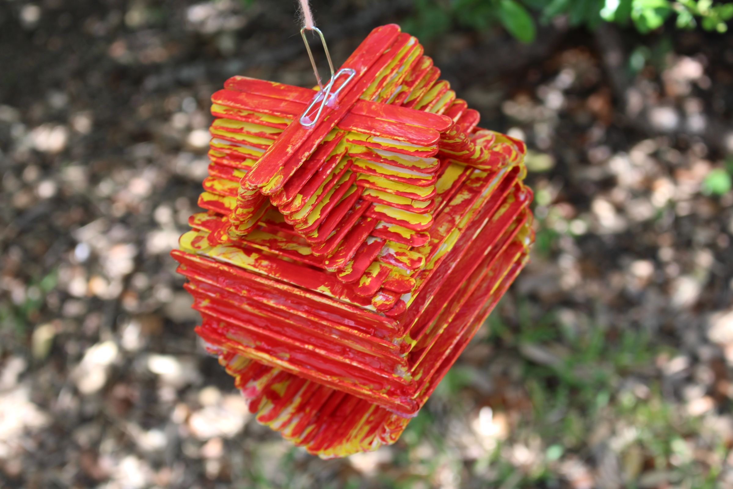 Popsicle Stick Birdhouse : 8 Steps (with Pictures) - Instructables