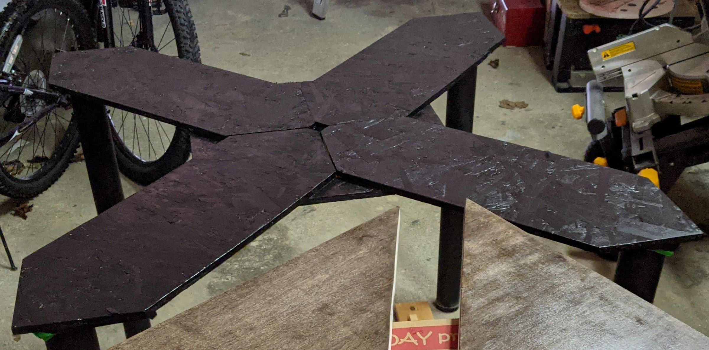Space Saving Expandable Table for Tabletop and Board Games : 25 Steps ...