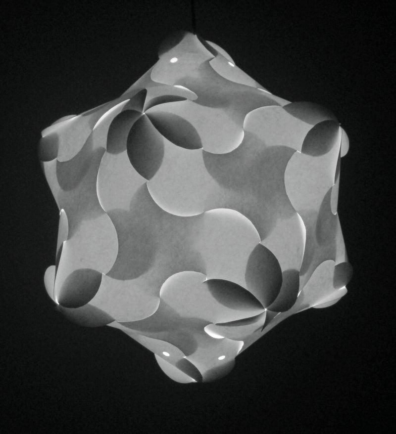 Modular Hanging Lamp Shade : 9 Steps - Instructables