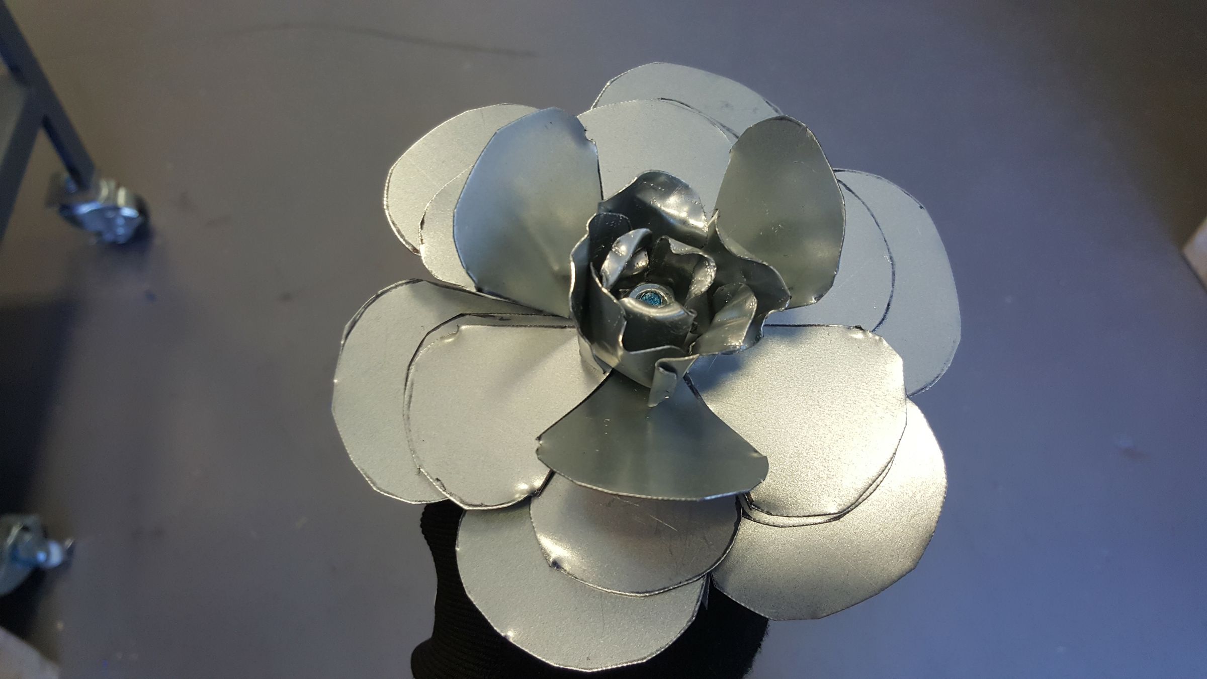 Home Improvement Store: Metal Rose : 14 Steps (with Pictures ...