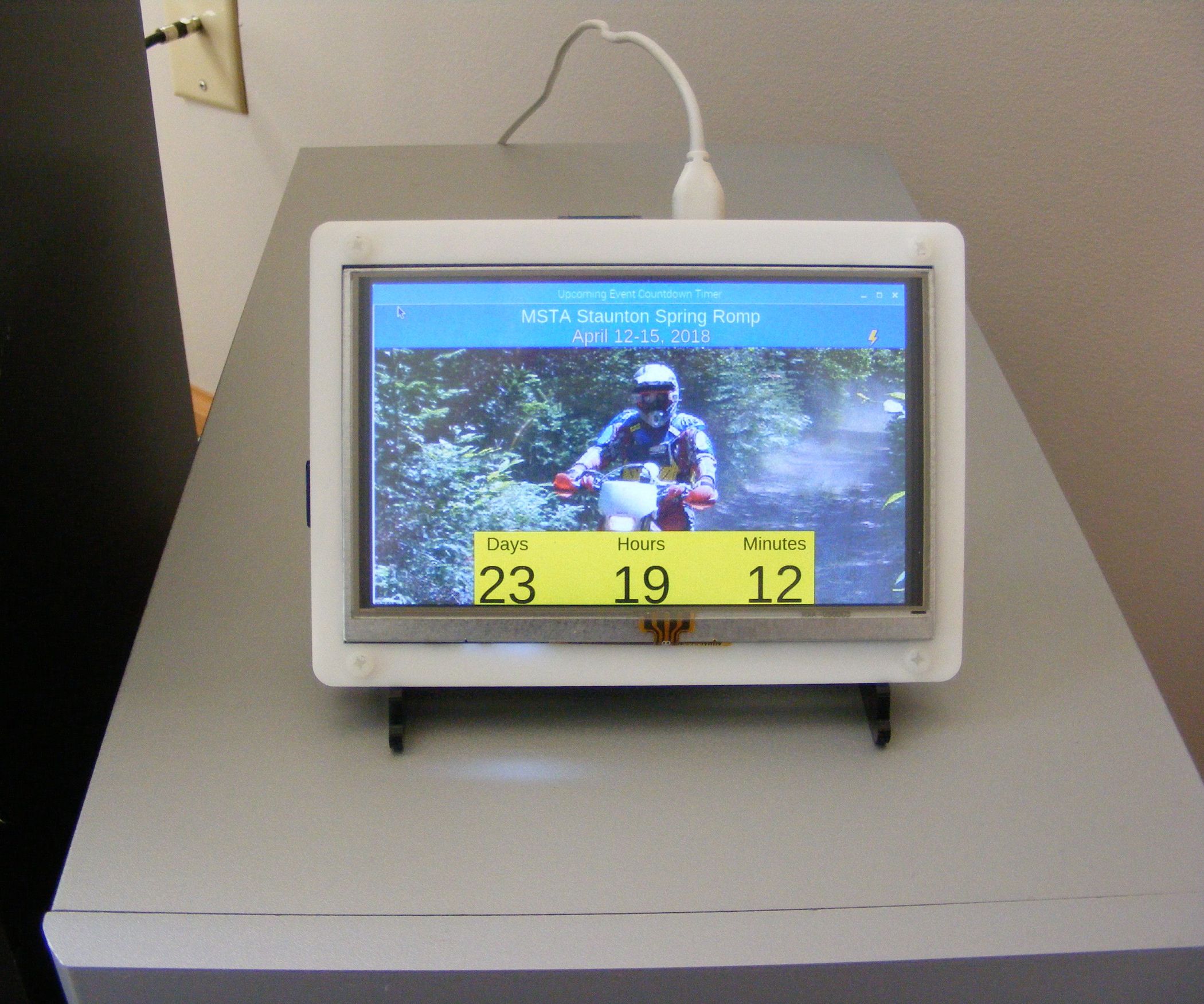 Upcoming Event Countdown Timer : 5 Steps - Instructables