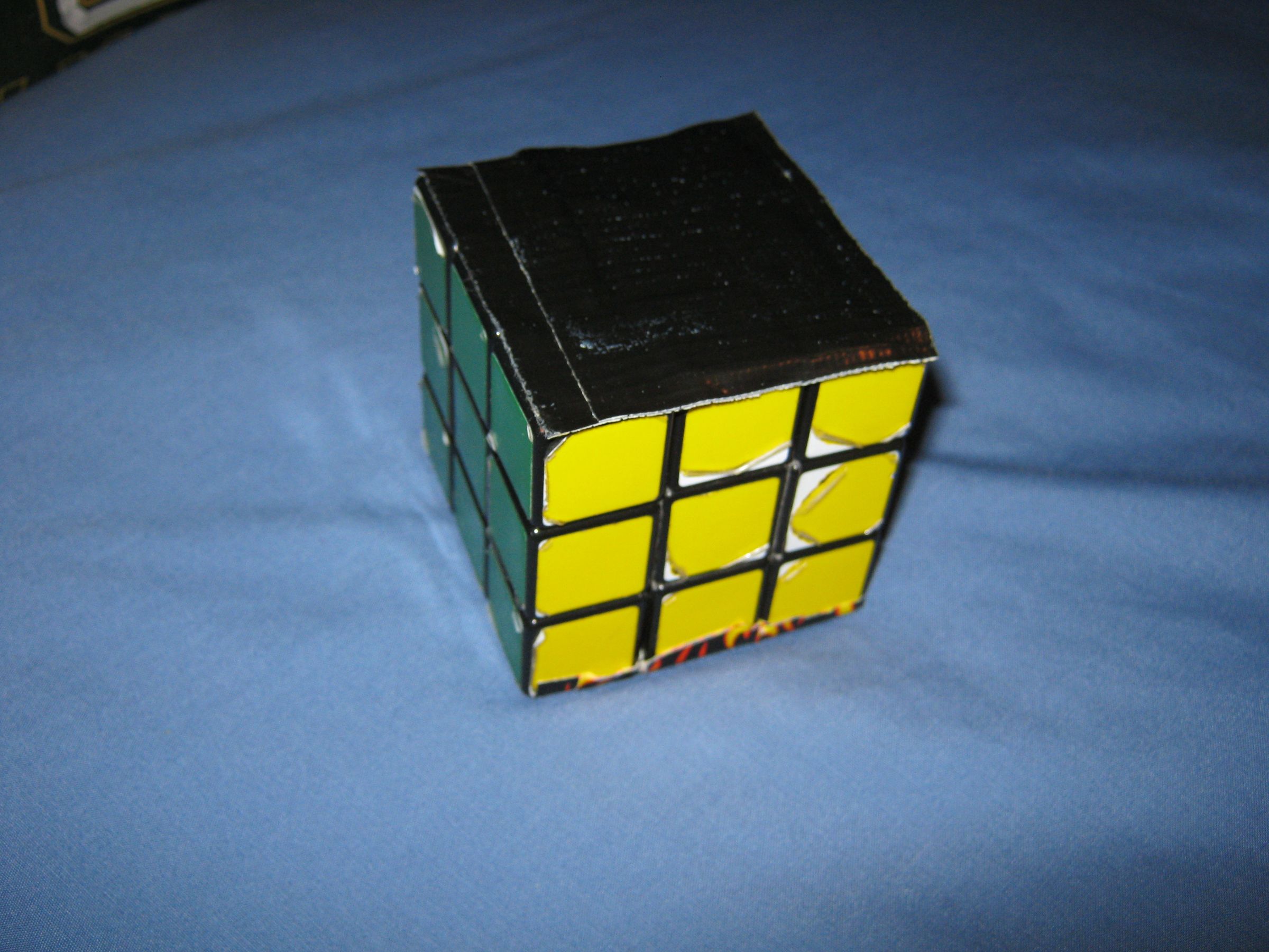 Customize Rubik's Cube With Duct Tape : 5 Steps - Instructables