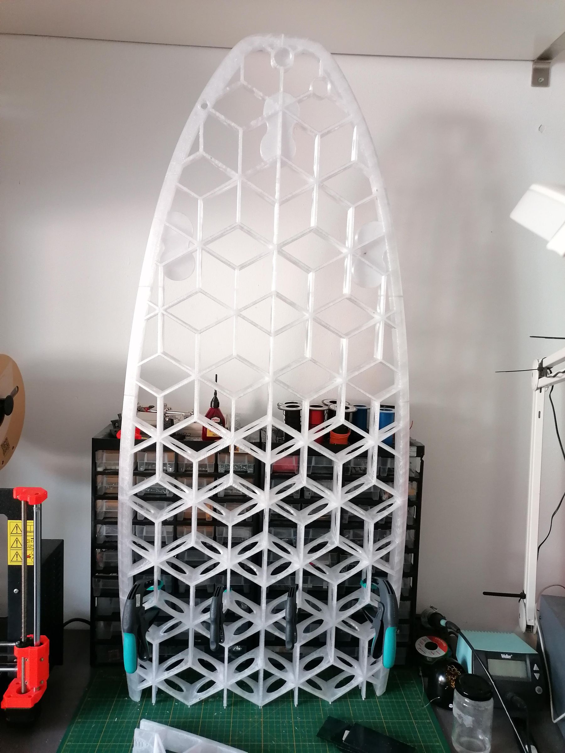3D Printed Surfboard With Blinkenlights : 9 Steps (with Pictures ...