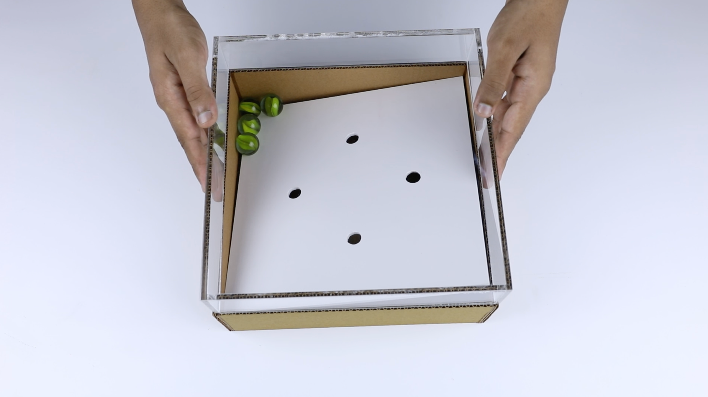 How to Make Marble Balancing Board Game DIY at Home : 7 Steps (with ...