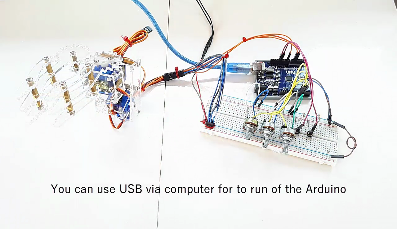 Arduino - Programmable Robotic Arm (Record and Repeat of the Servo ...