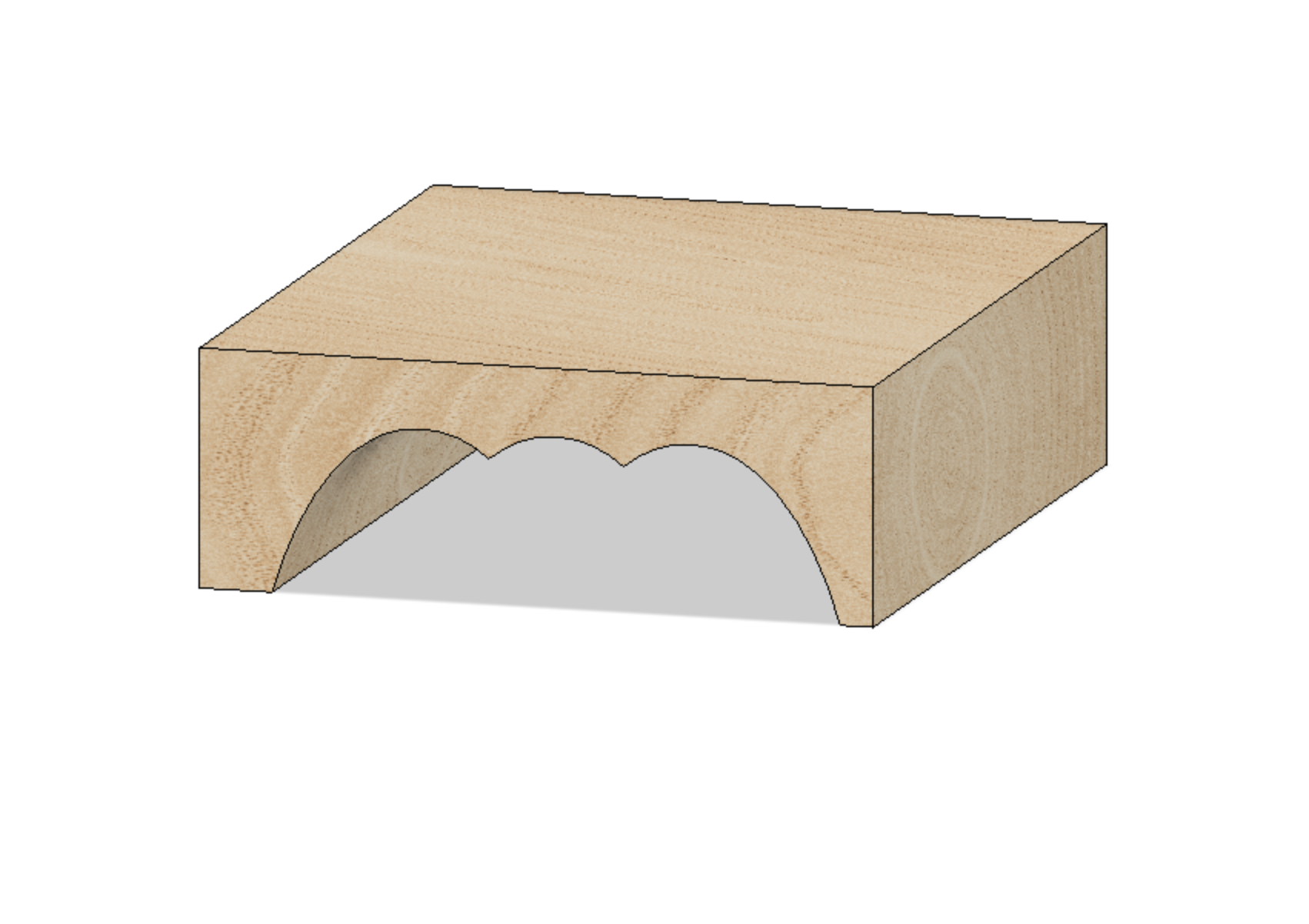 Cutting Coves on a Table Saw - a Fusion 360 Virtual Project : 3 Steps ...