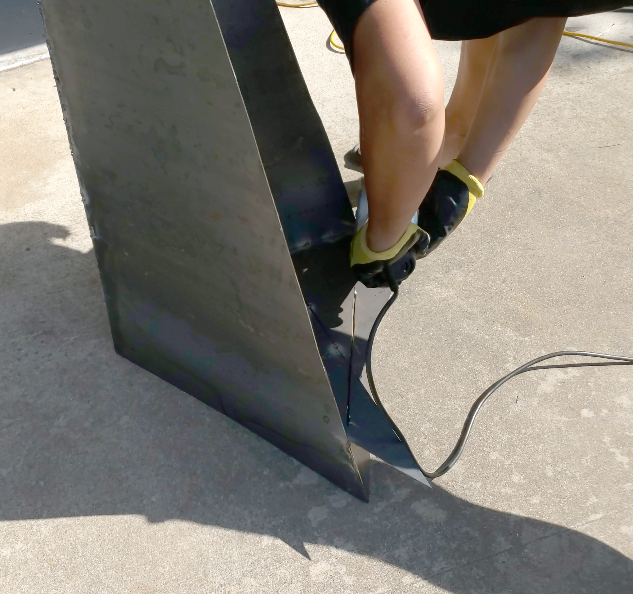 Modern Geometric Steel Chiminea : 9 Steps (with Pictures) - Instructables