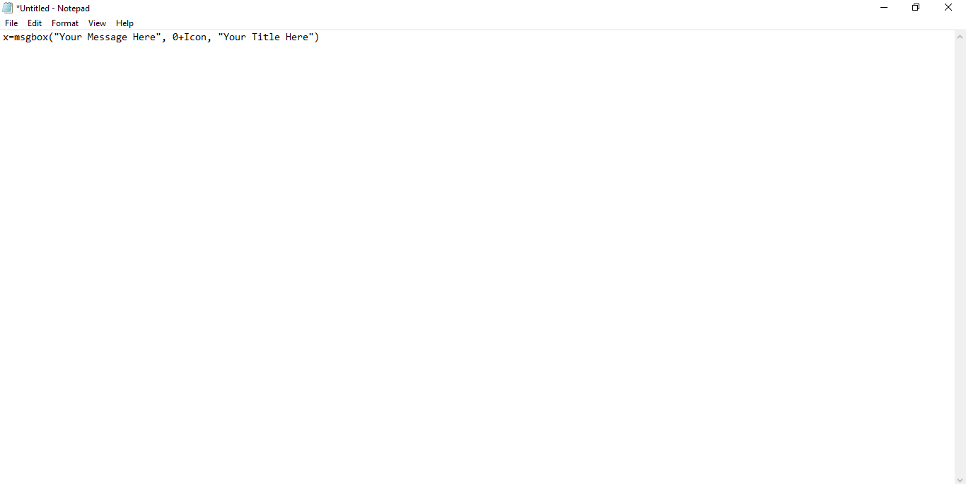 Fake Error Message : 8 Steps - Instructables