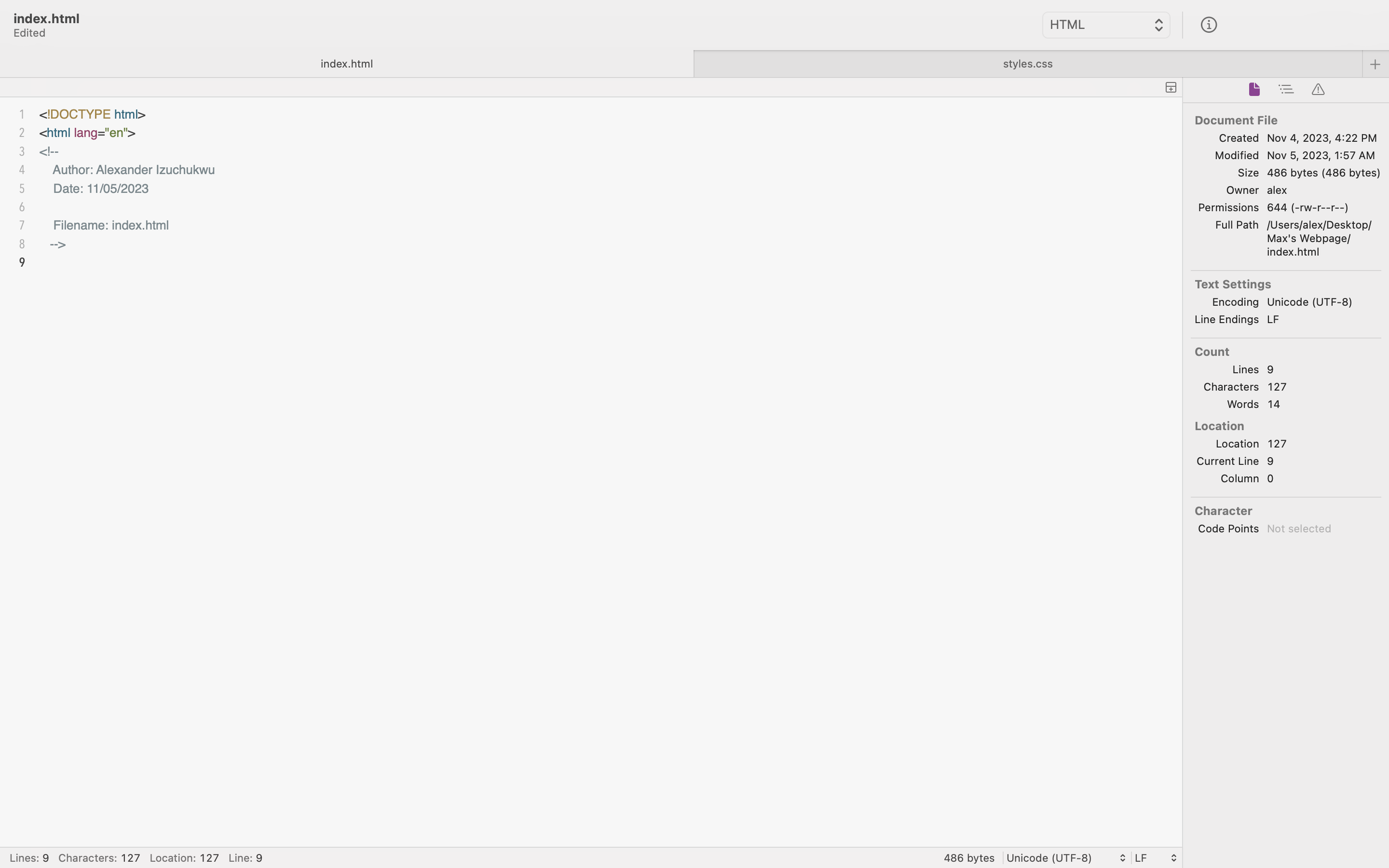 Designing a Simple Webpage Using HTML and CSS : 10 Steps - Instructables