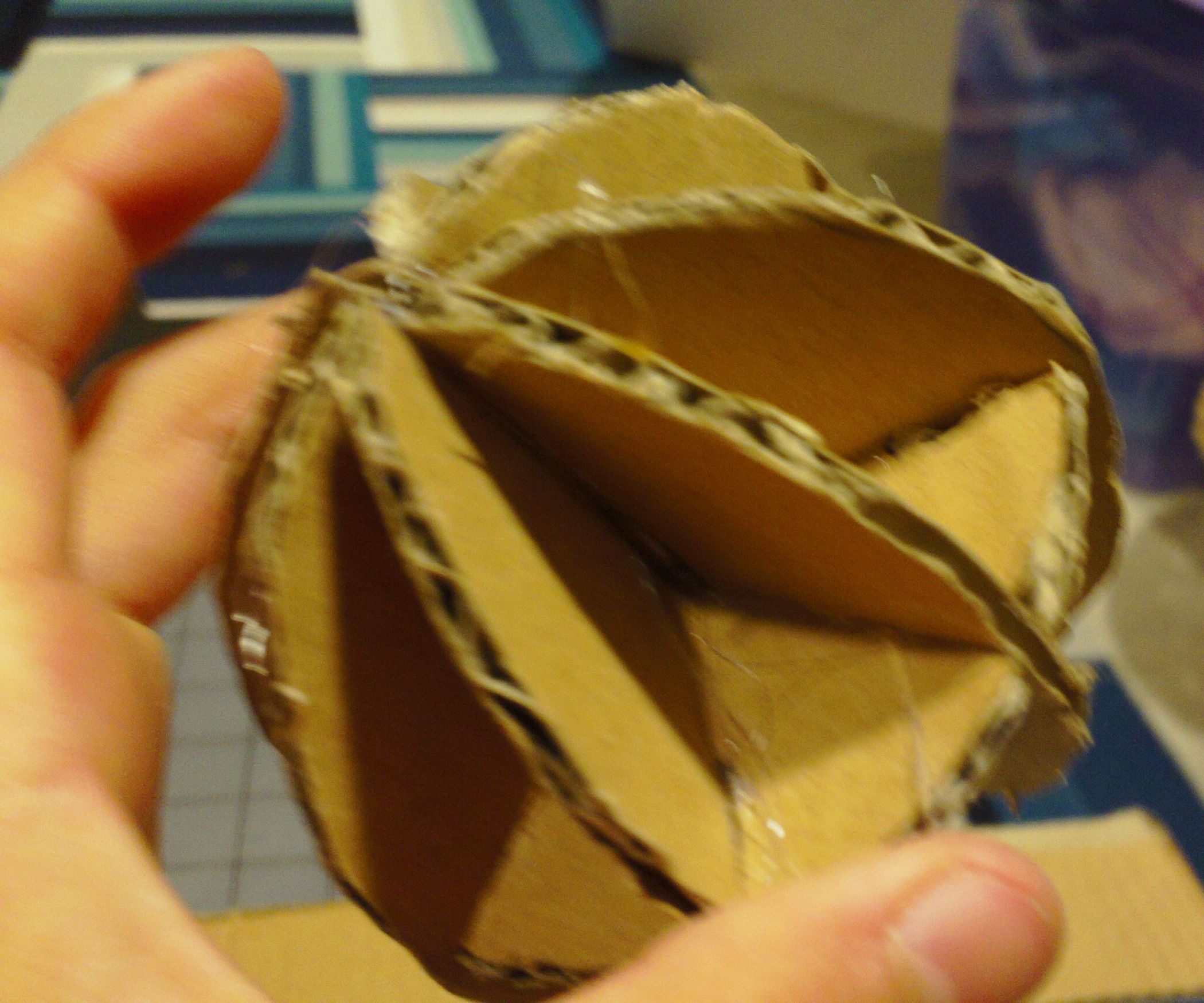 Cardboard Spherical Object : 7 Steps - Instructables