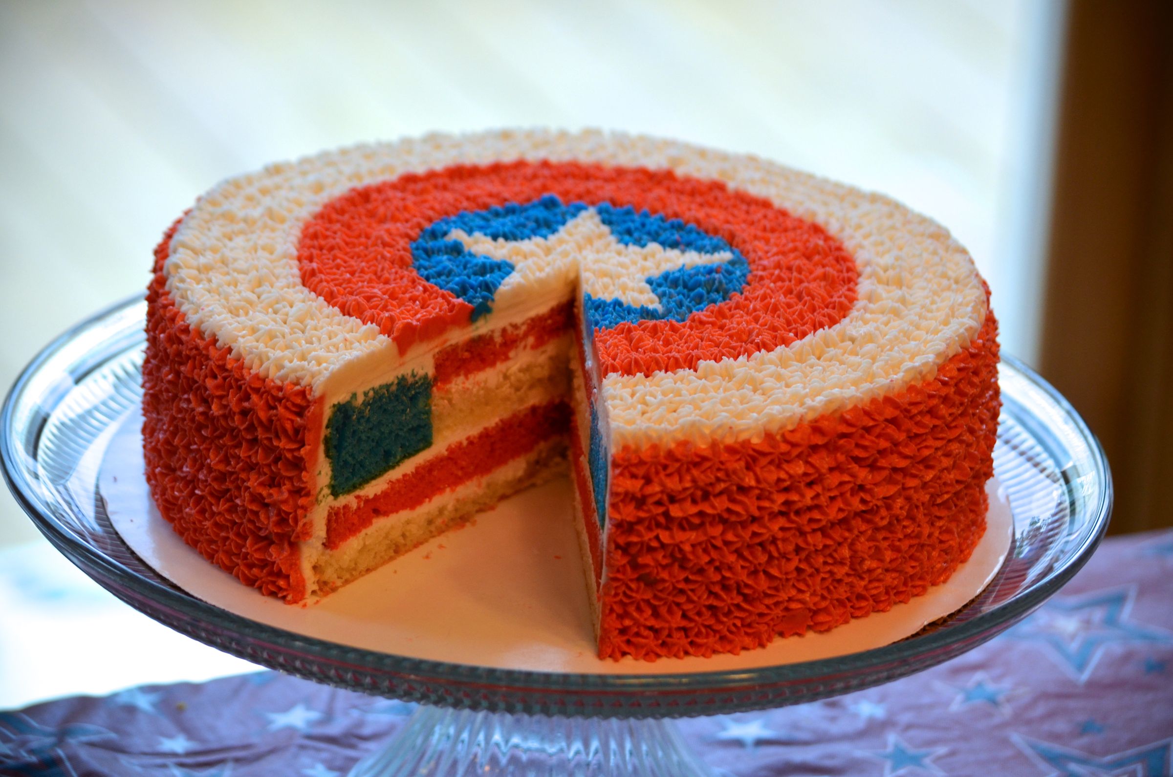 Independence Day Surprise Cake : 6 Steps (with Pictures) - Instructables
