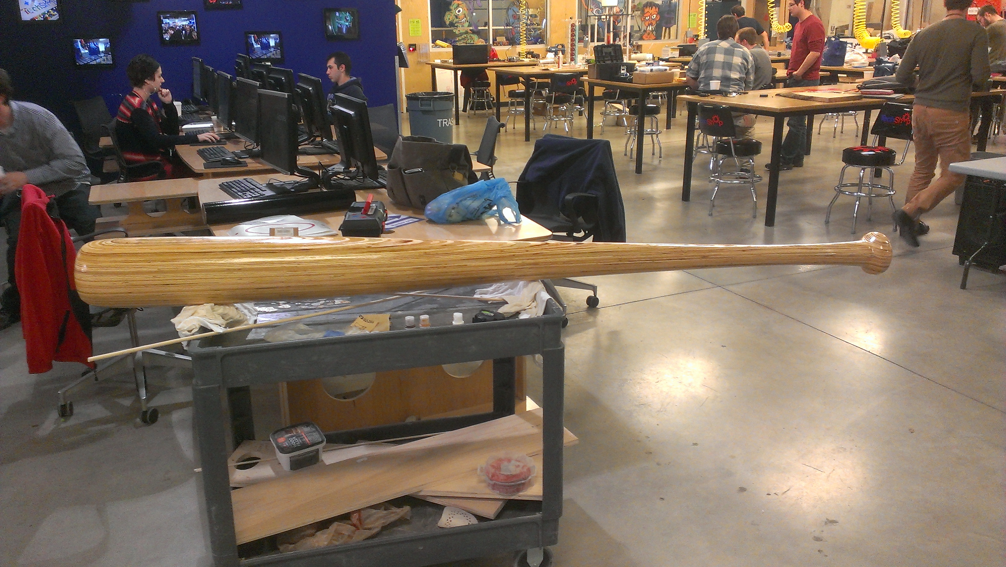 Giant Baseball Bat : 7 Steps (with Pictures) - Instructables