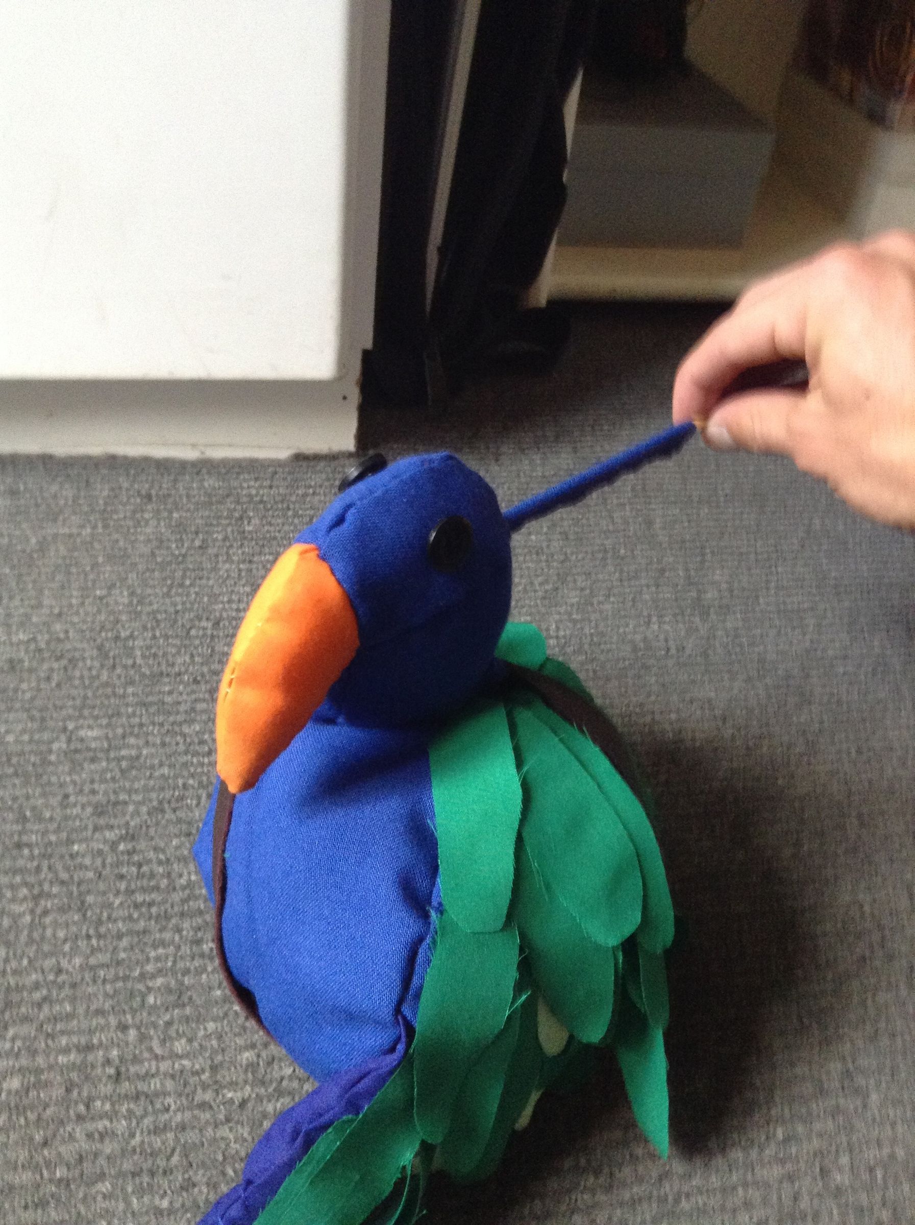 Pirate Parrot Puppet : 12 Steps - Instructables
