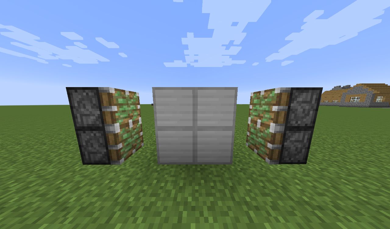 Minecraft Redstone 2x2 Piston Door : 4 Steps - Instructables