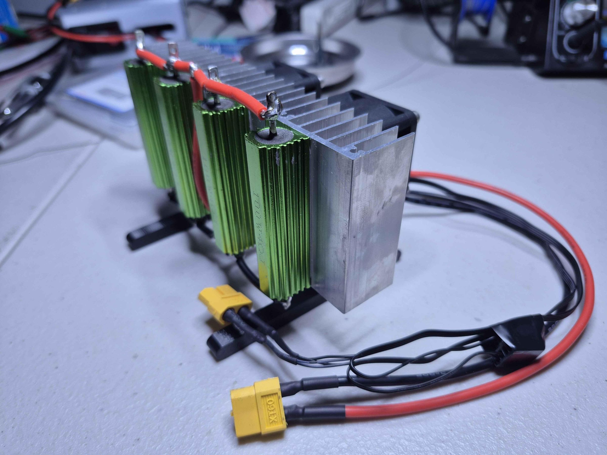External Discharge Resistor Load Bank : 8 Steps (with Pictures ...