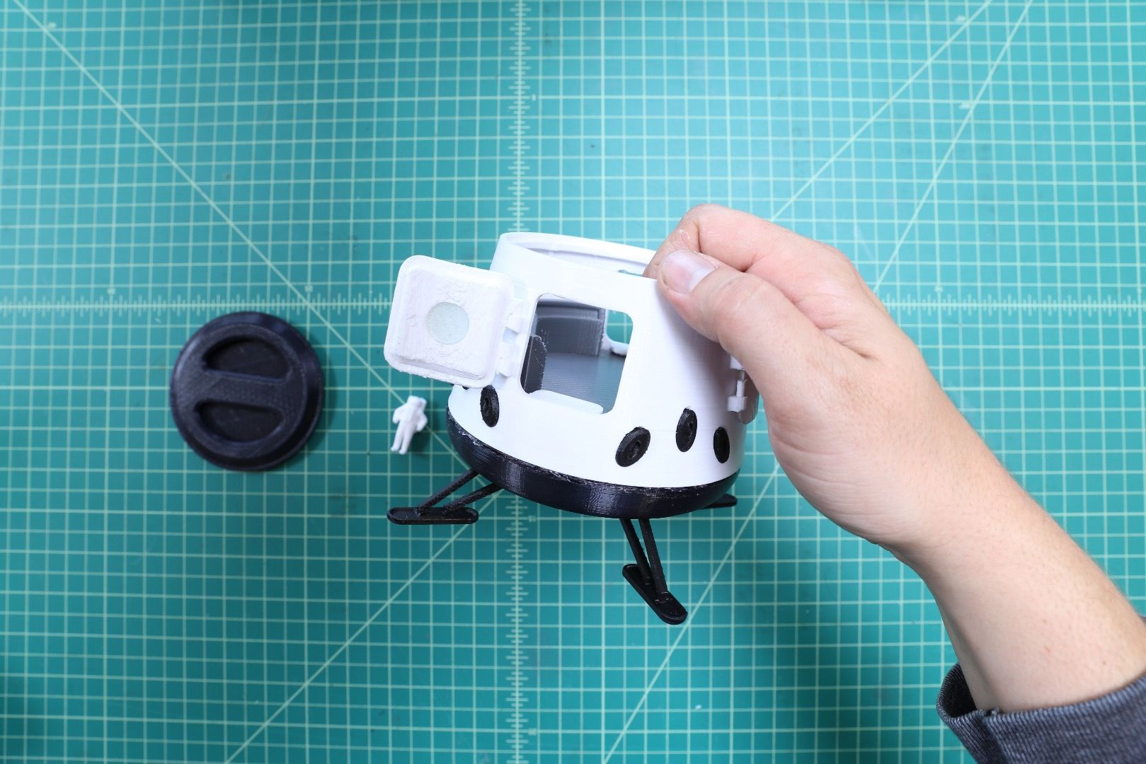 3D Printed Modular Mars Habitat Model : 11 Steps (with Pictures ...