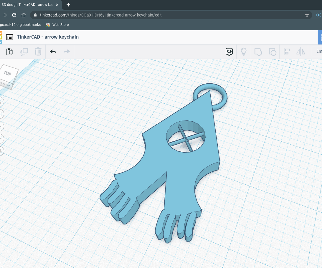 TinkerCAD Arrow Keychain : 19 Steps - Instructables
