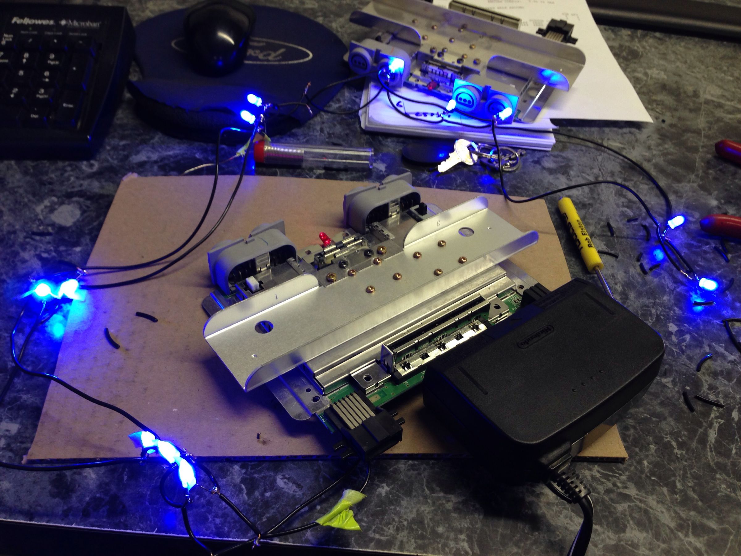 N64 LED 5v Power Source & Front Emblem Removal : 4 Steps - Instructables