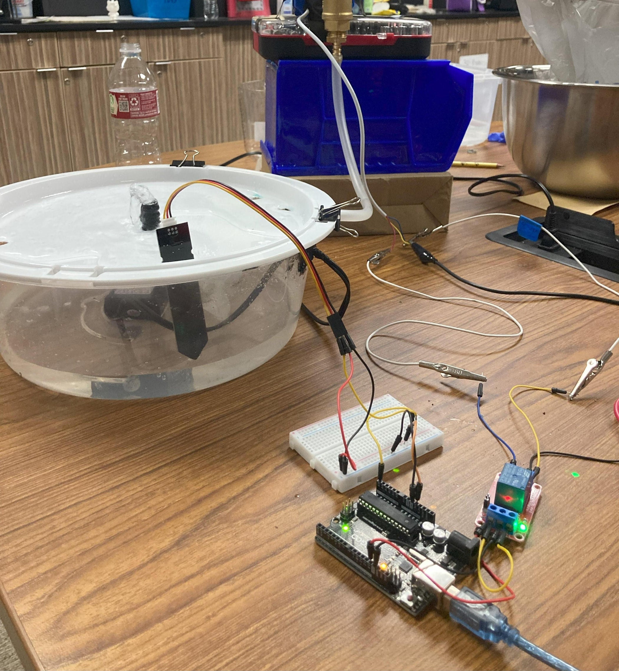 Pet Water Fountain Prototype With Arduino Circuit : 6 Steps - Instructables
