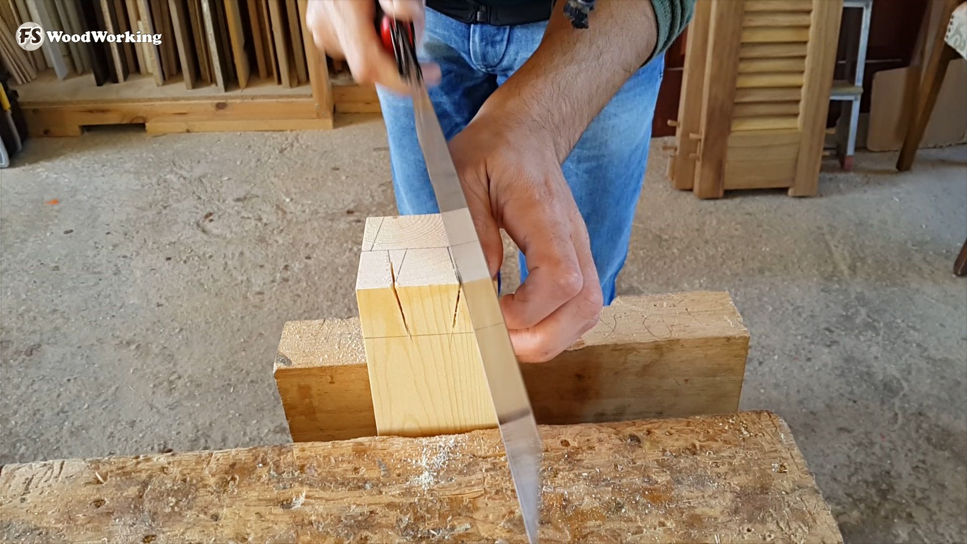 Impossible Joint (Osaka Castle-Otemon Gate's Pillar Splice) : 5 Steps ...