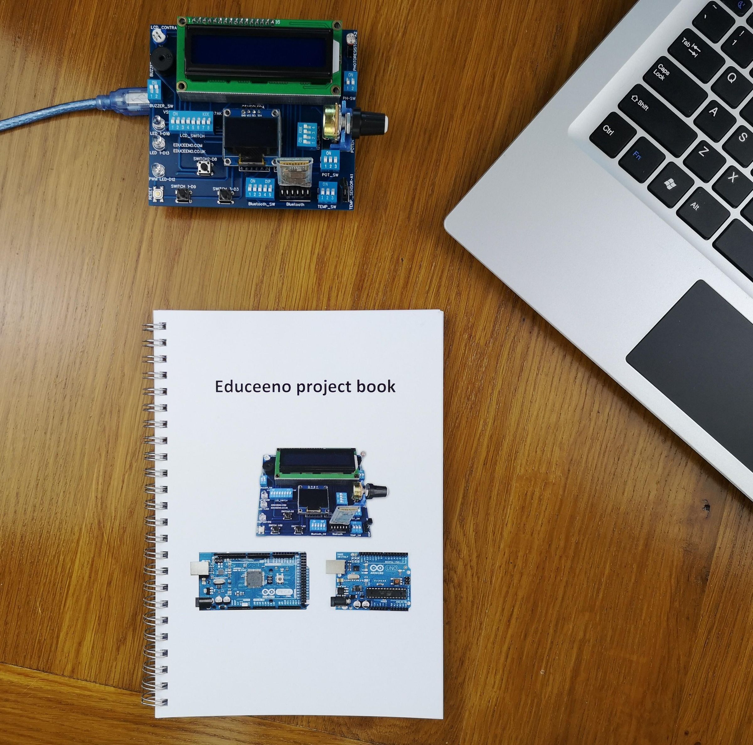 Educeeno With Project Book-learning Arduino Without Headache : 6 Steps - Instructables